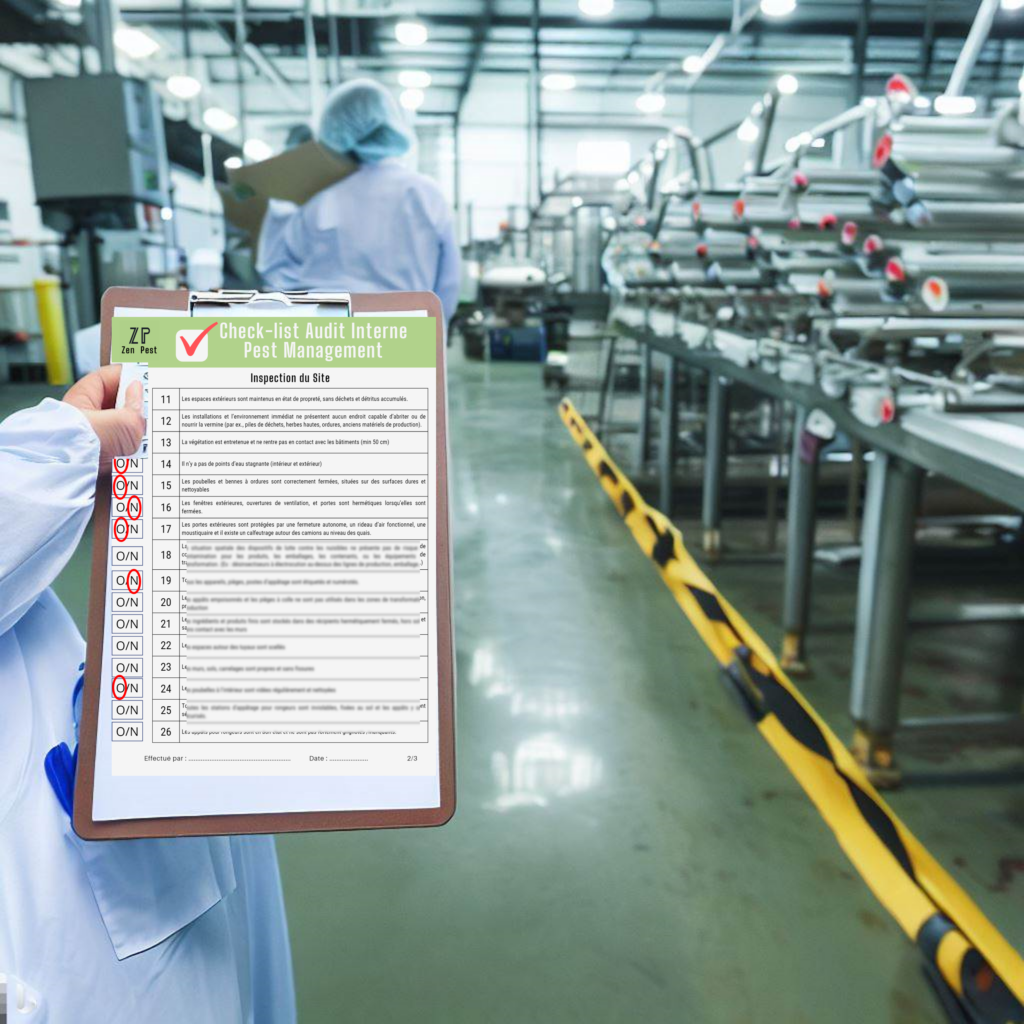 Check-list audit Pest Control | Audit lutte contre les nuisibles